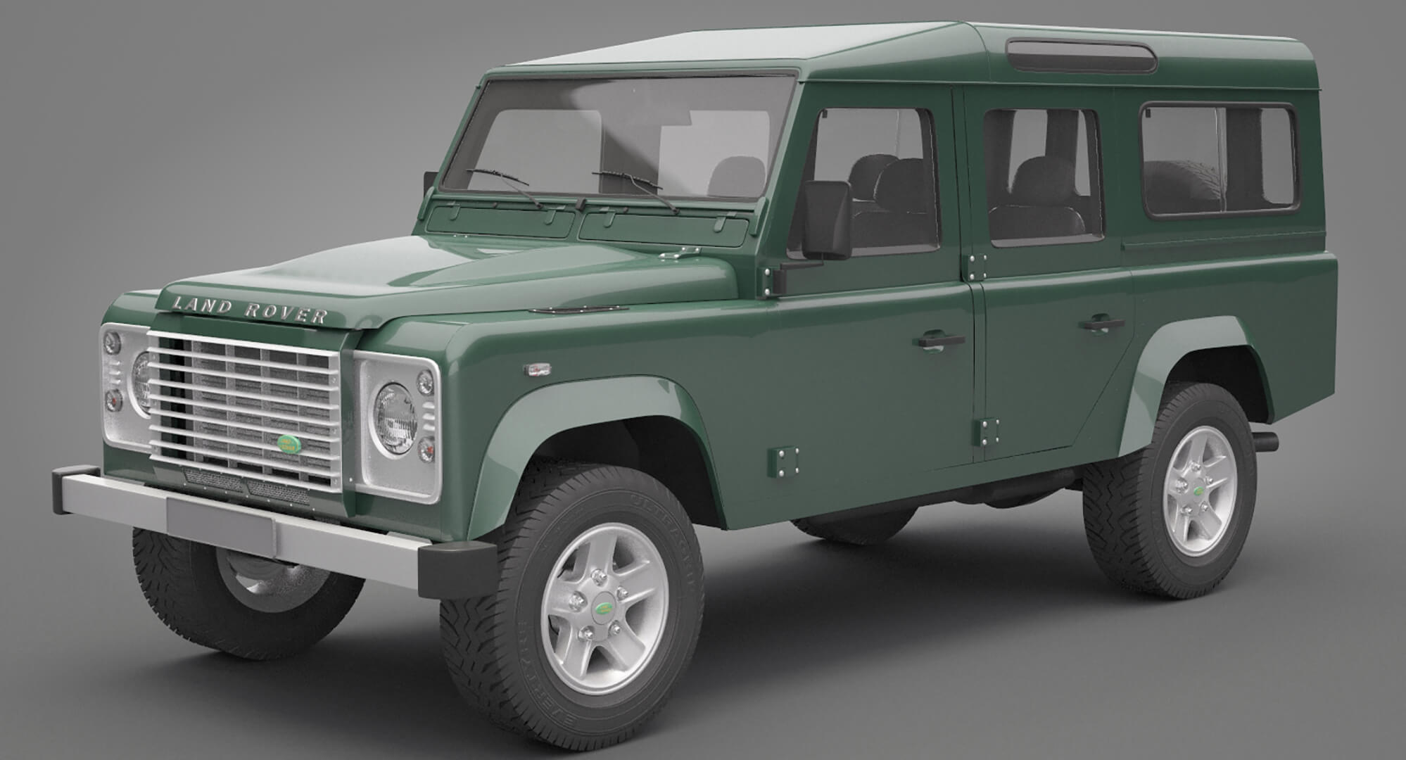 Land Rover Defender 110 - 3D Model by Mavi3D