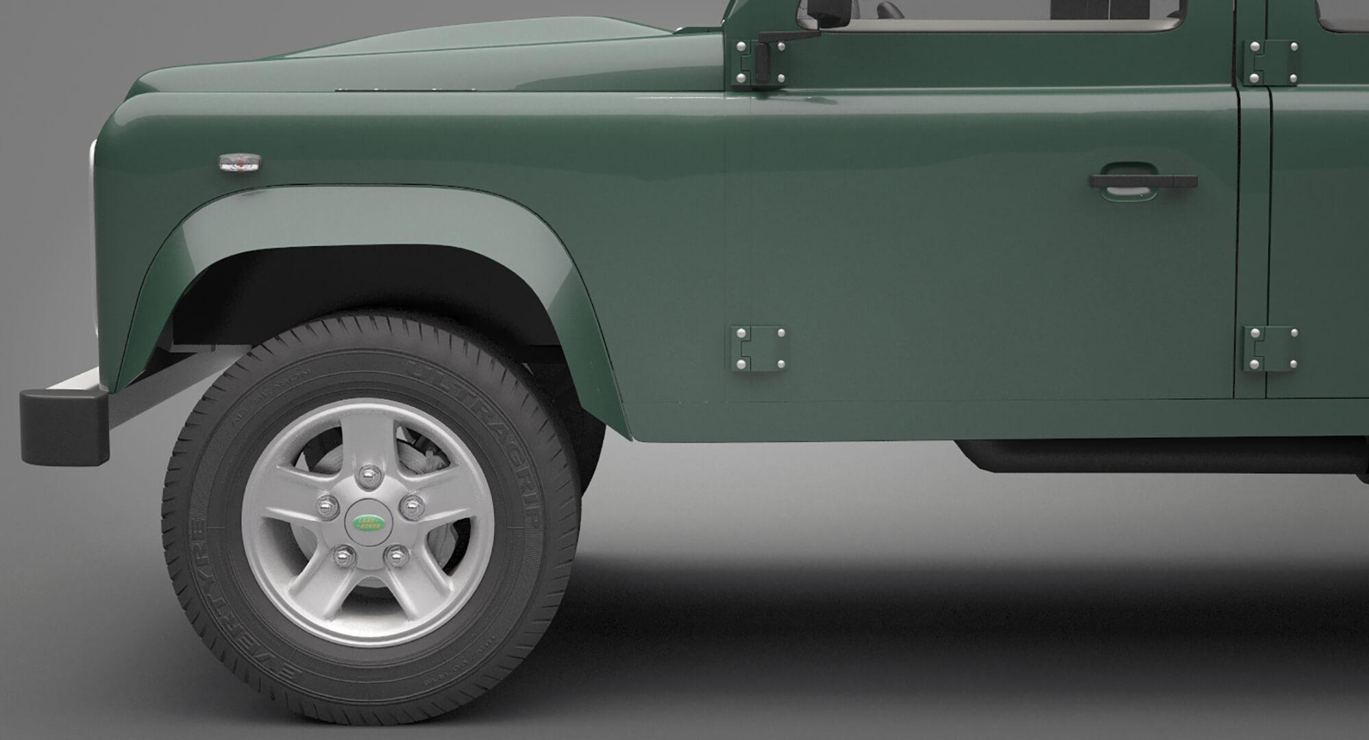 Land Rover Defender 110 - 3D Model by Mavi3D