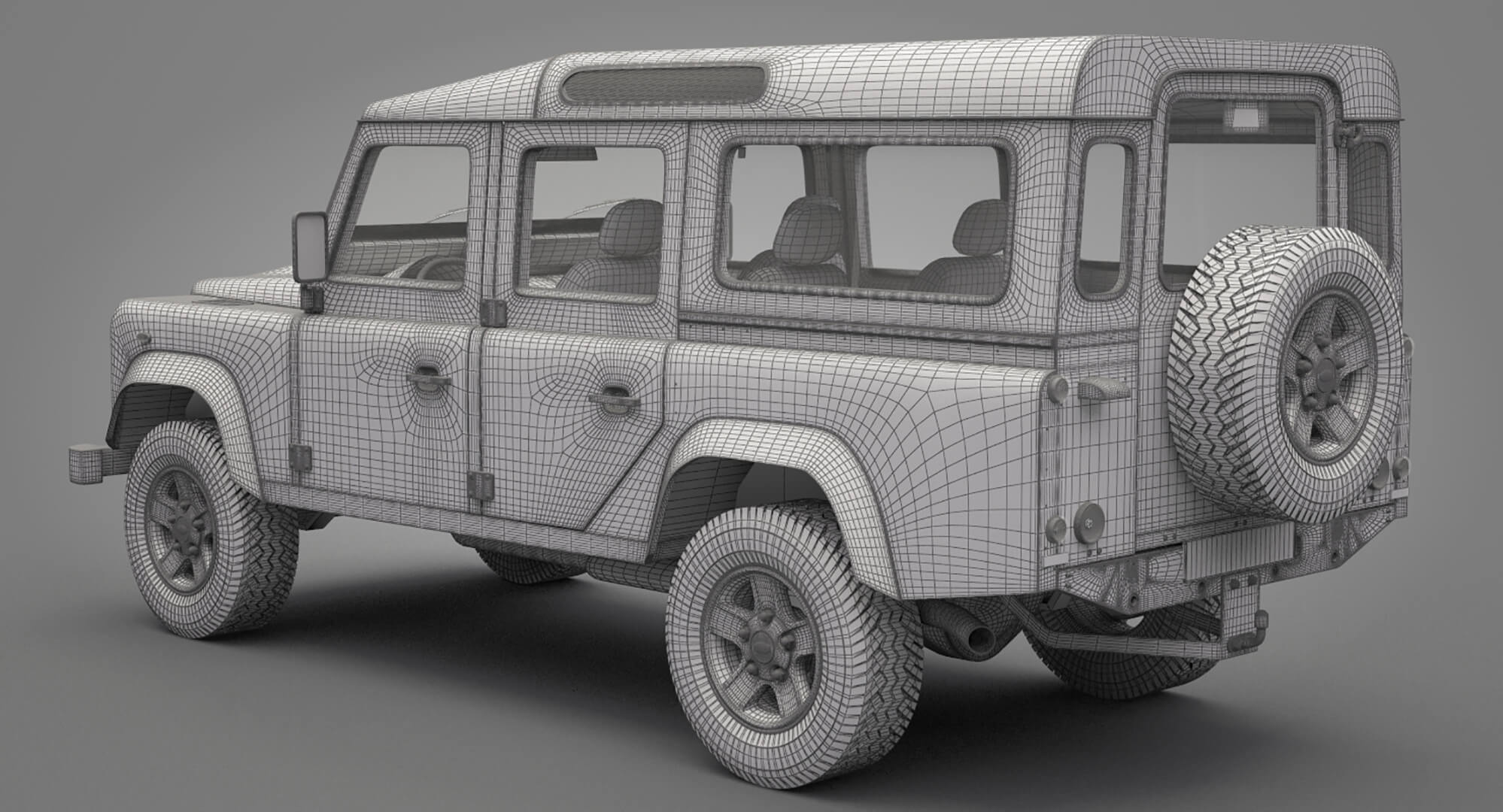 Land Rover Defender 110 - 3D Model by Mavi3D
