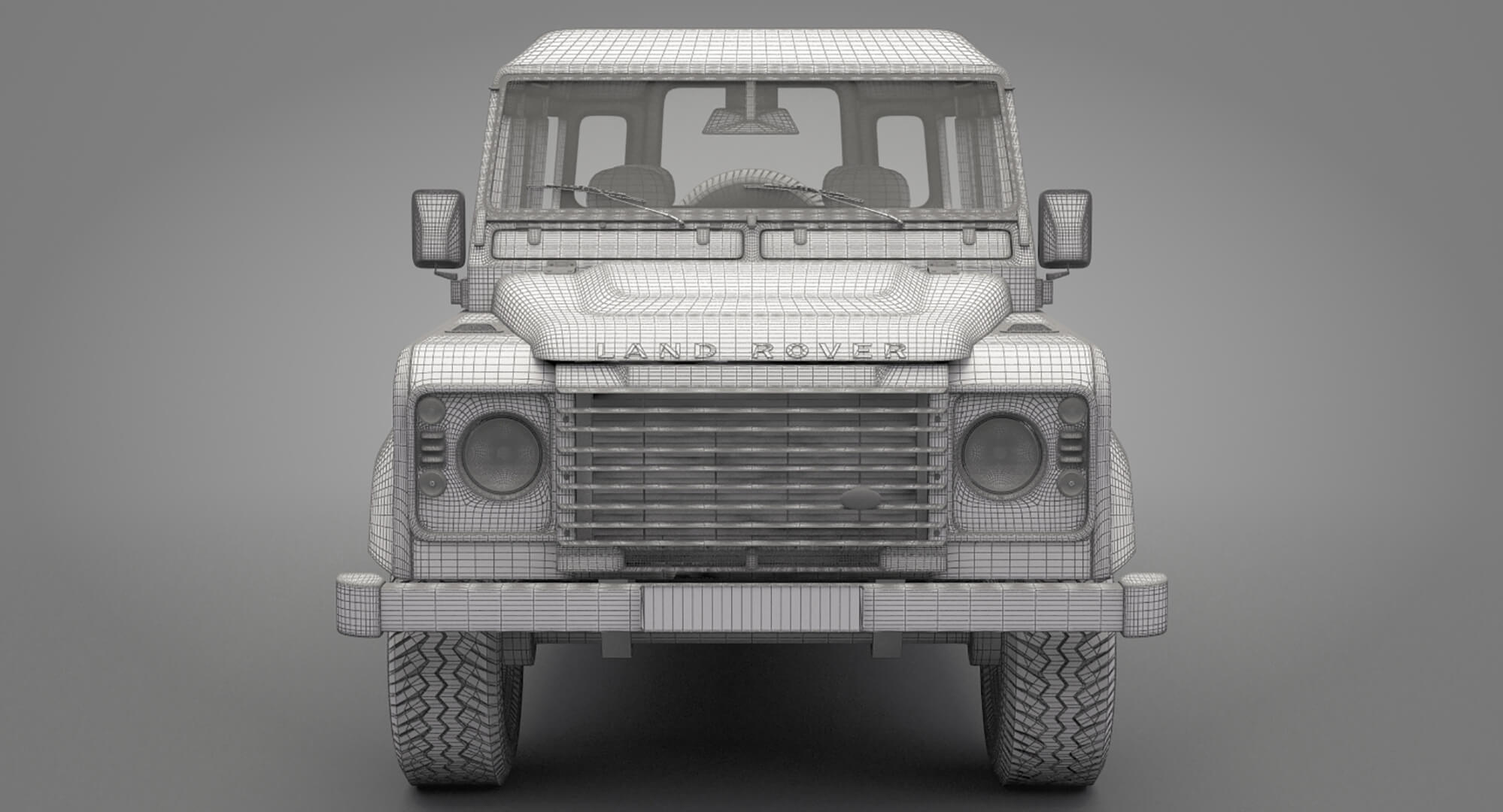 Land Rover Defender 110 - 3D Model by Mavi3D