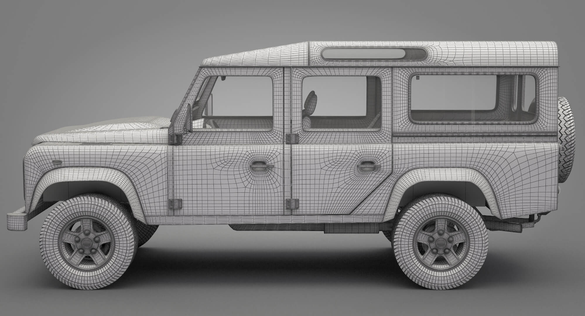 Land Rover Defender 110 - 3D Model by Mavi3D