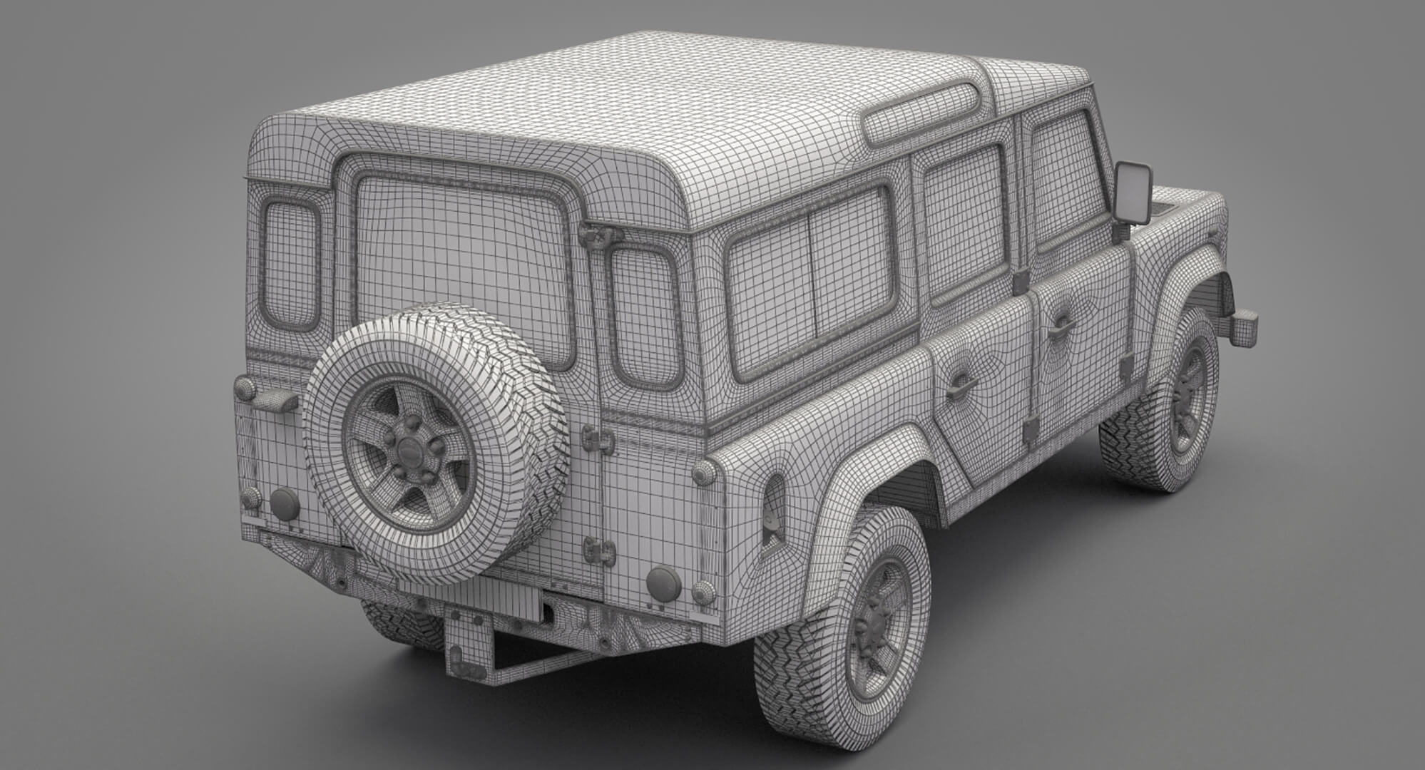 Land Rover Defender 110 - 3D Model by Mavi3D
