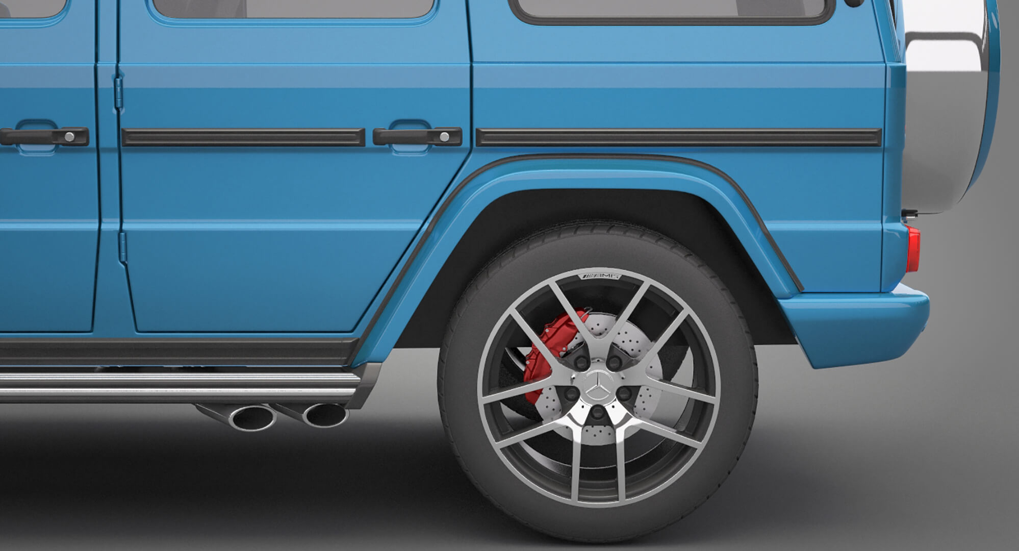 Mercedes-Benz G63 AMG 3D Model by Mavi3D