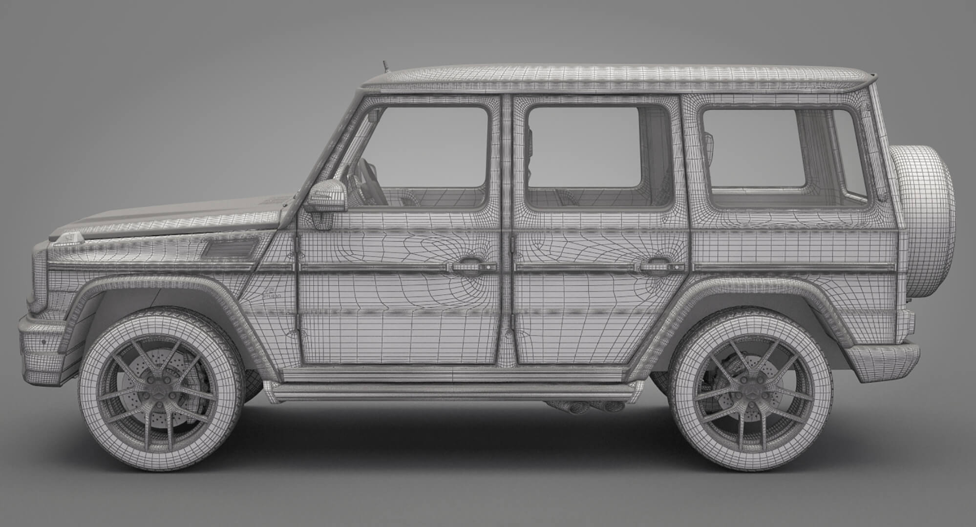 Mercedes-Benz G63 AMG 3D Model by Mavi3D