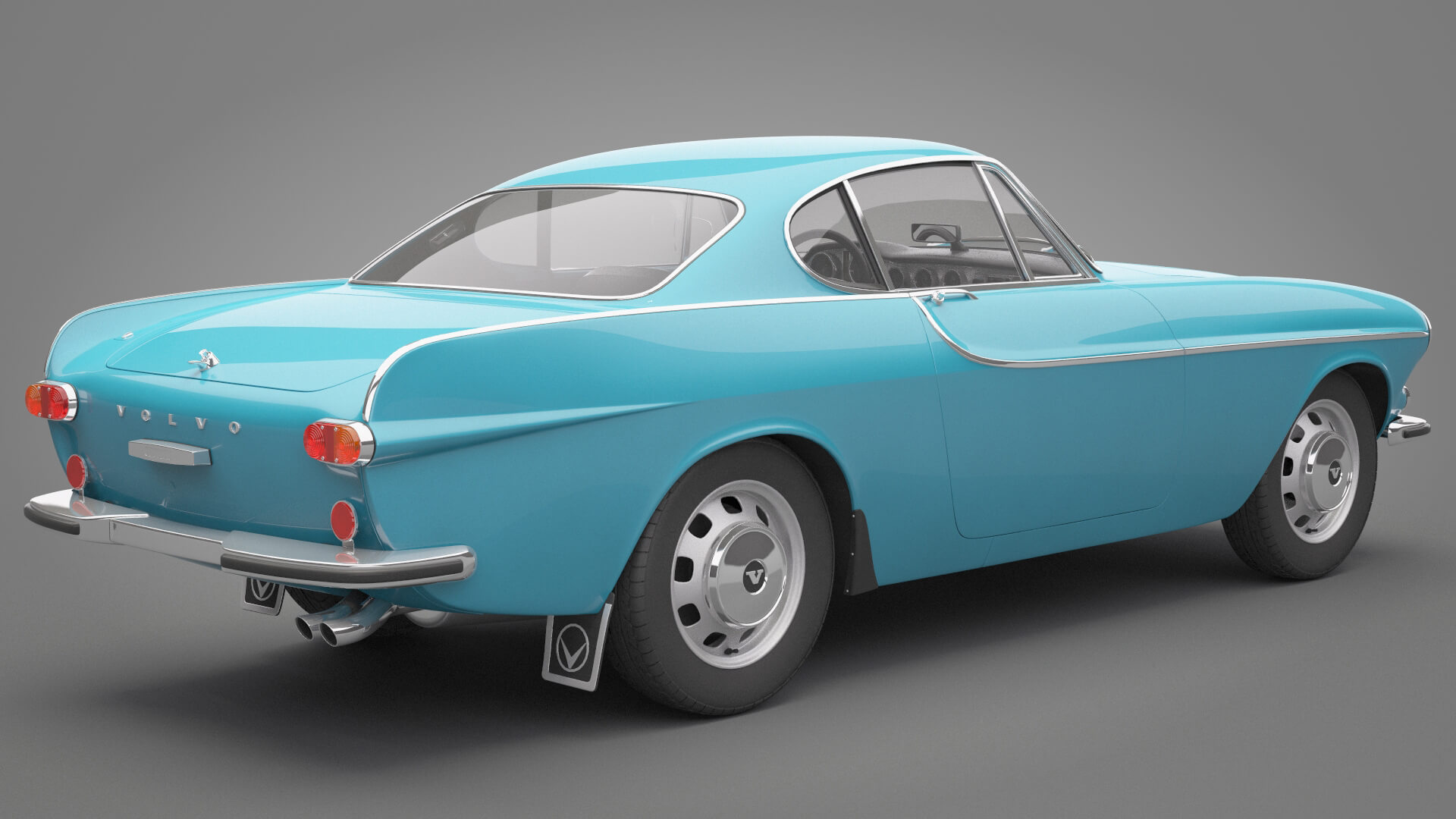 Old Volvo Car - 3D Model by Mavi3D