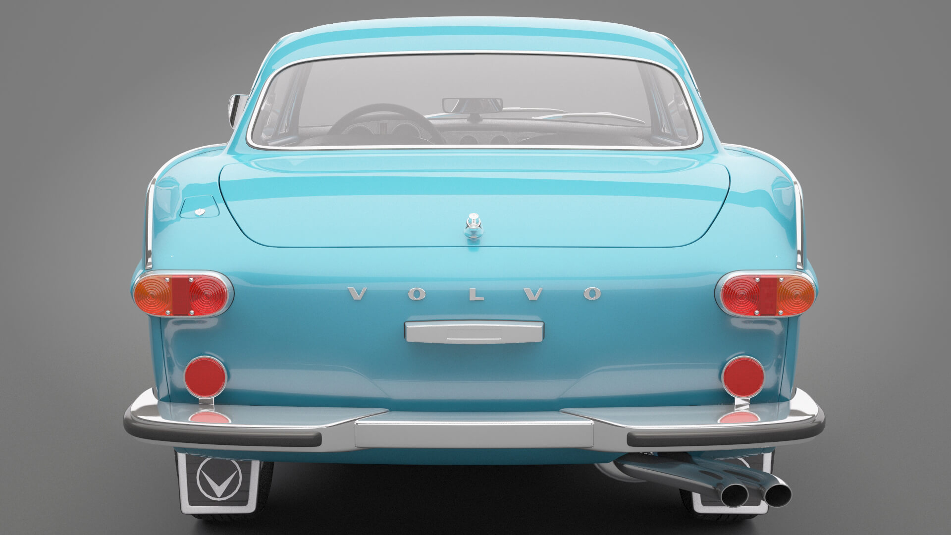Old Volvo Car - 3D Model by Mavi3D