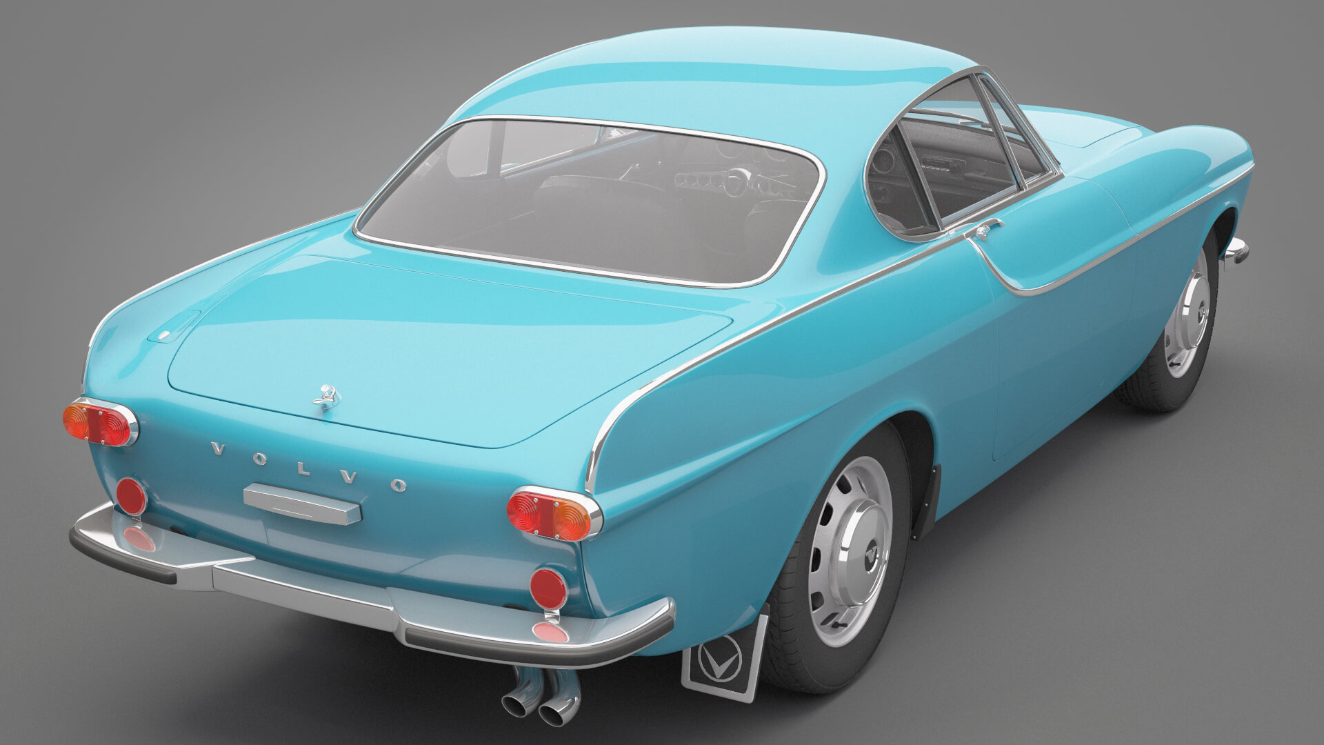 Old Volvo Car - 3D Model by Mavi3D