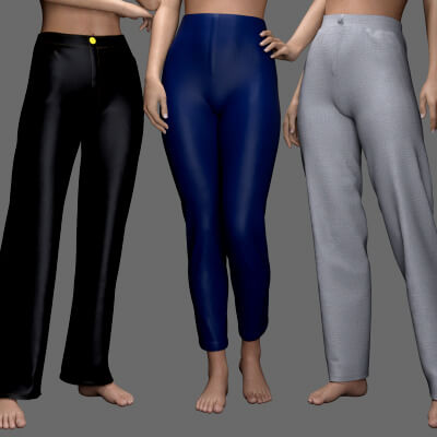 MS 3-in-1 Female Pants (G8F and G9) Daz Content by MavisSky