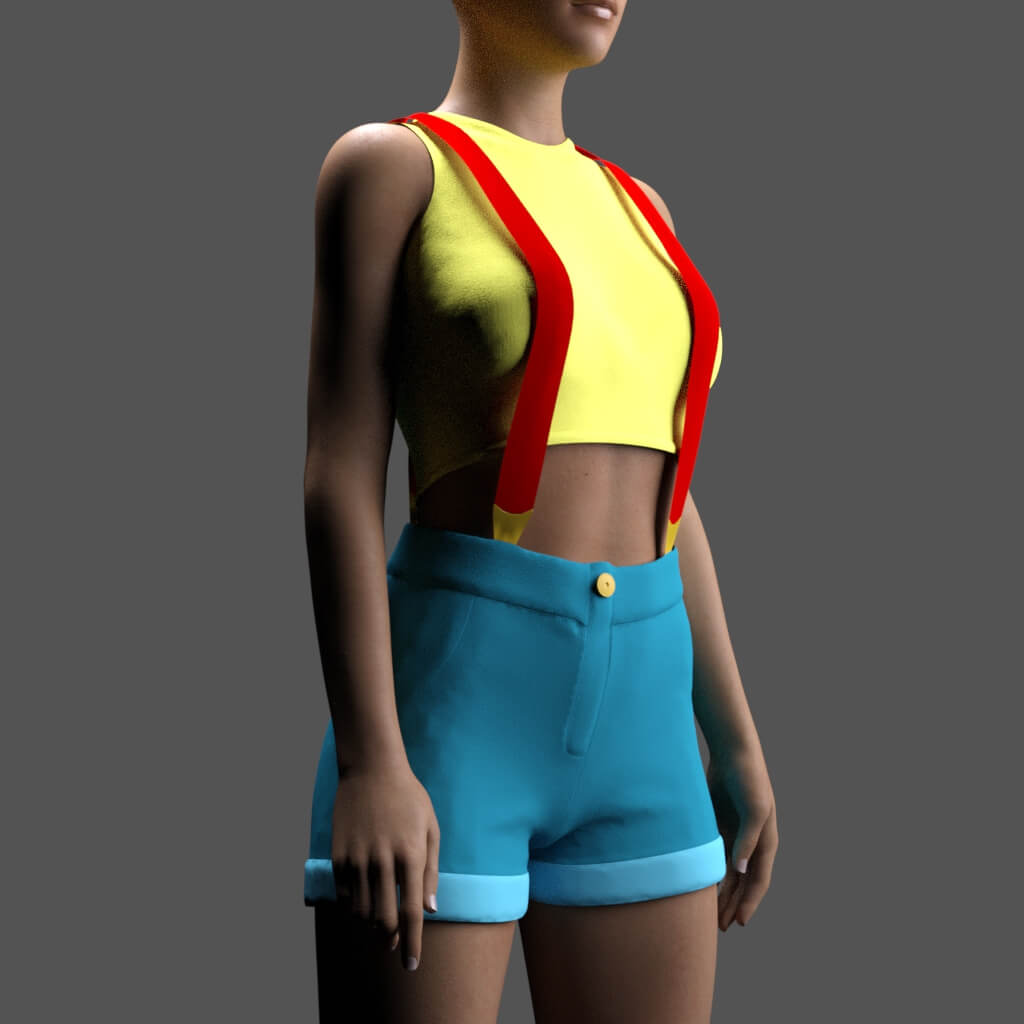MS Misty Outfit (G8F and G9) - Daz Content by MavisSky