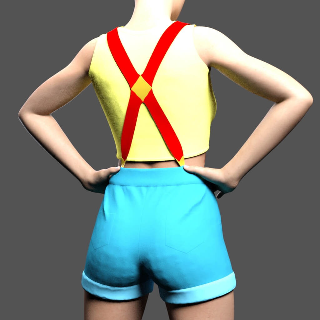 MS Misty Outfit (G8F and G9) - Daz Content by MavisSky
