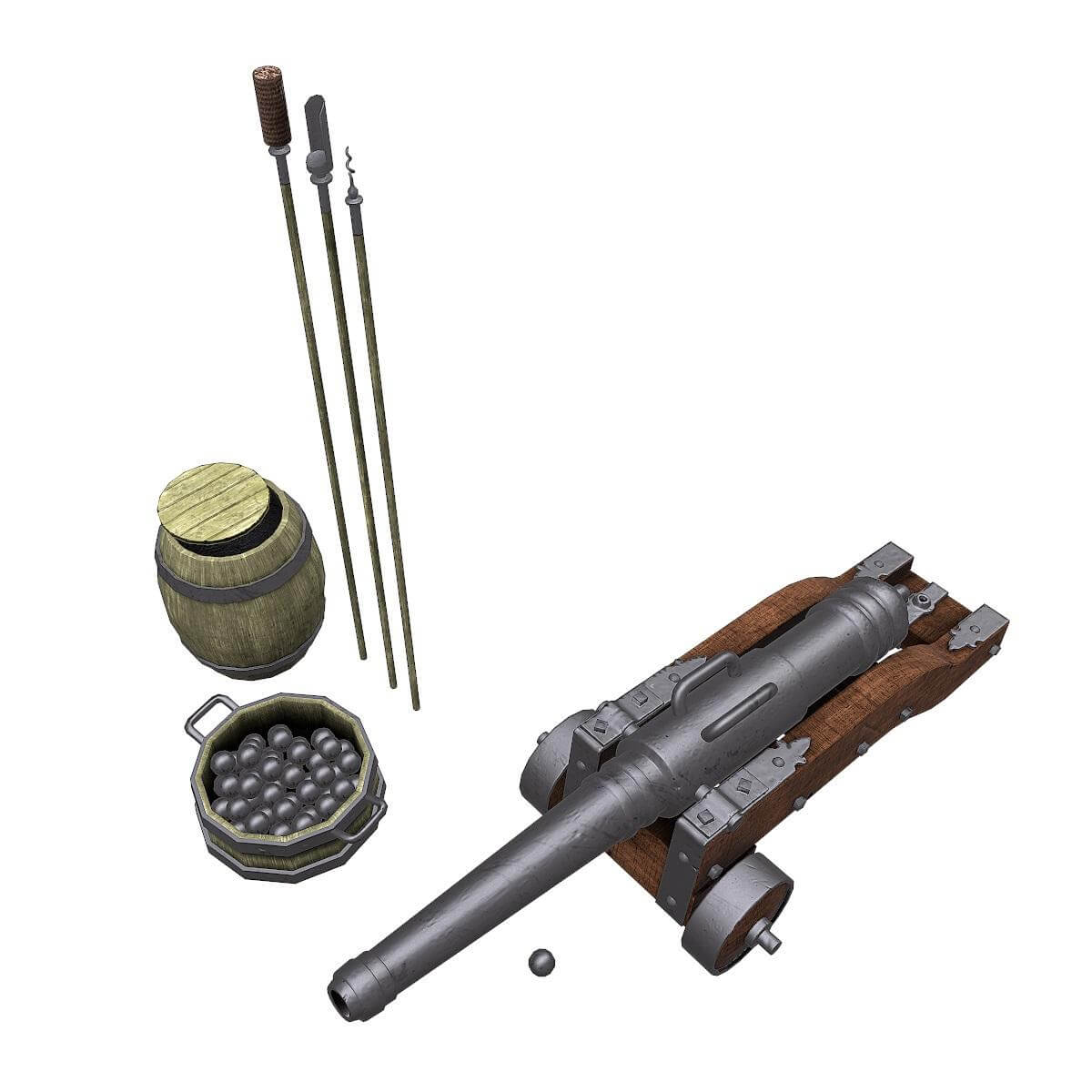 Cannon - 3D Model by Max