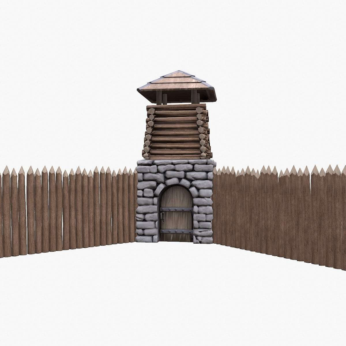 Fort - 3D Model by Max