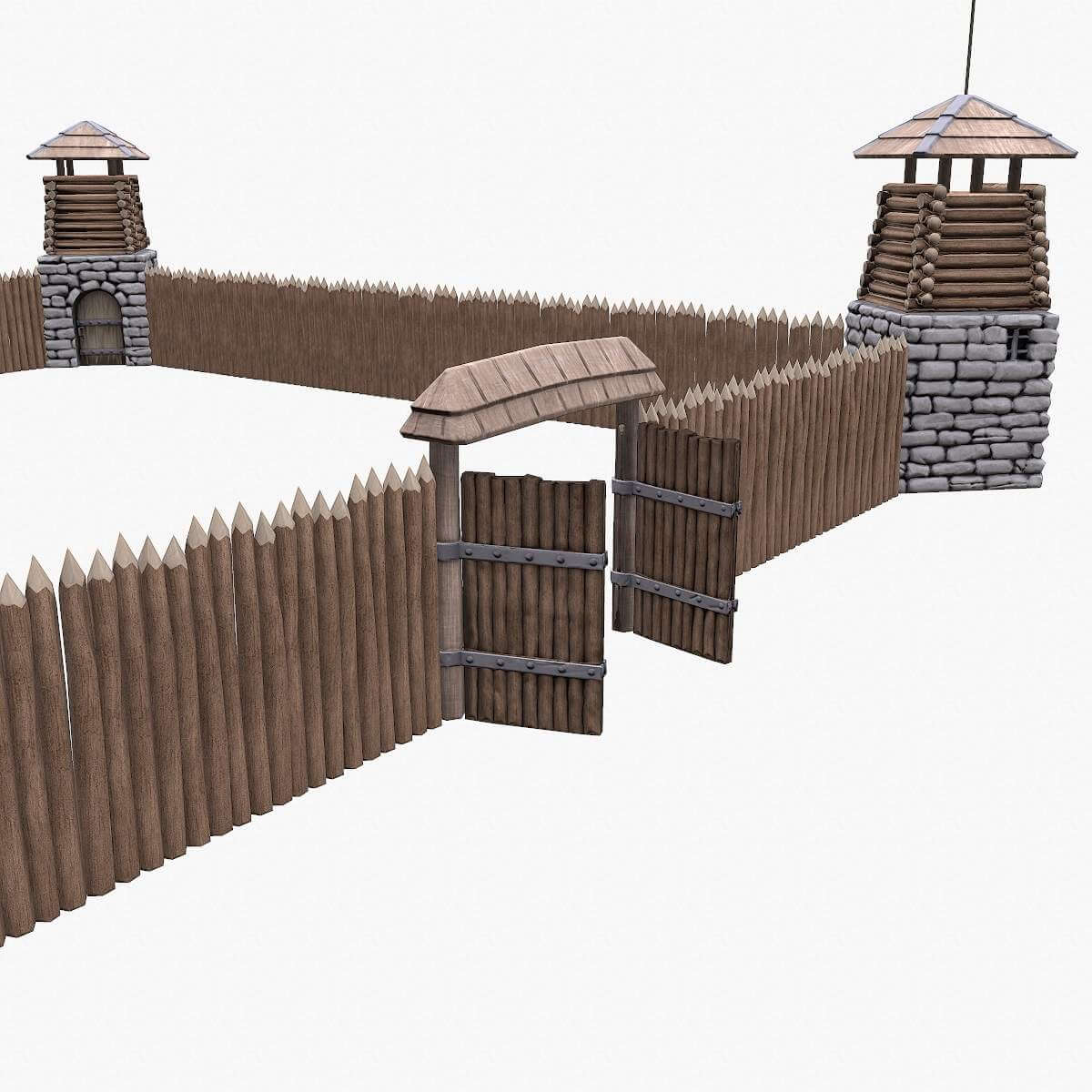 Fort - 3D Model by Max