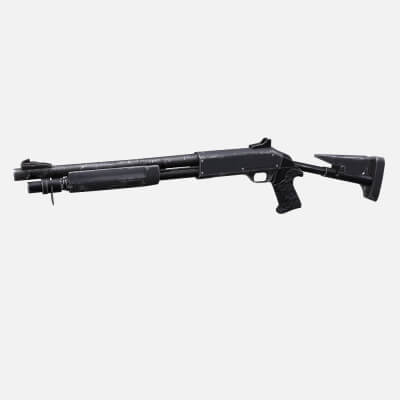 Low Poly Models | Weapons | Shotguns | RenderHub