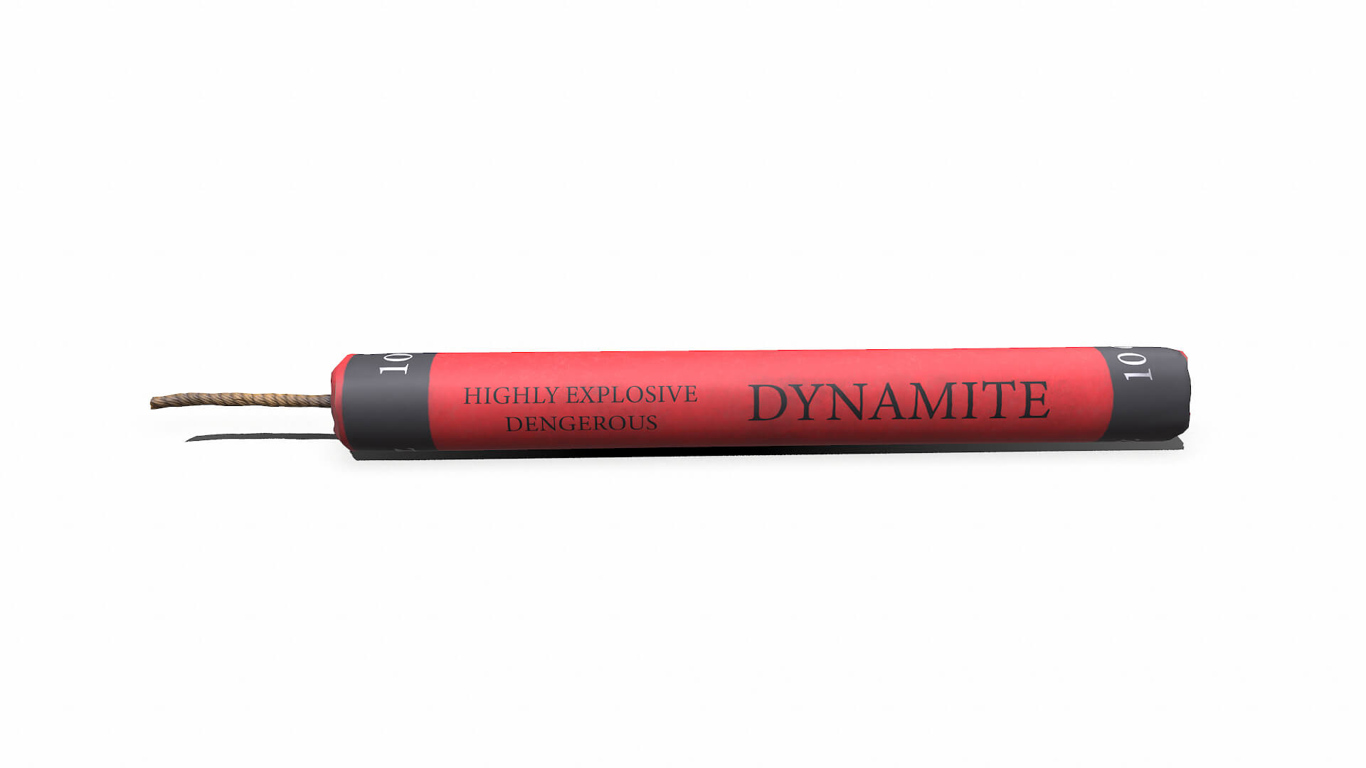 Dynamite Low Poly PBR Free - Free 3D Model by Max3ddd