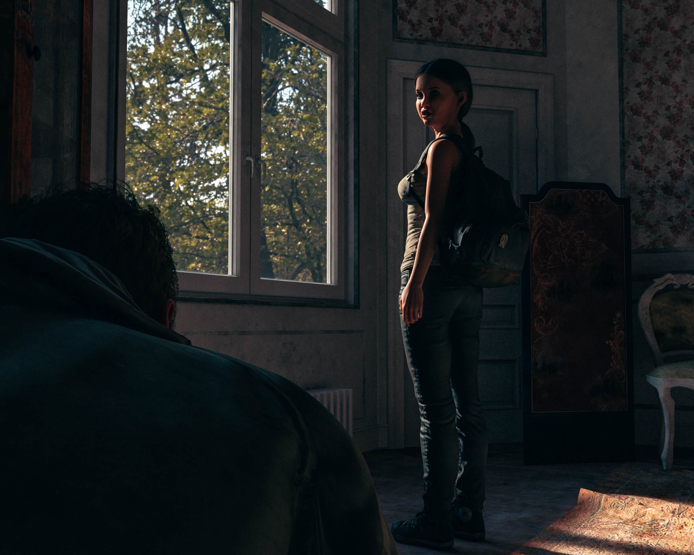 Lost House 3D Render, Digital Art by MaxMaxen