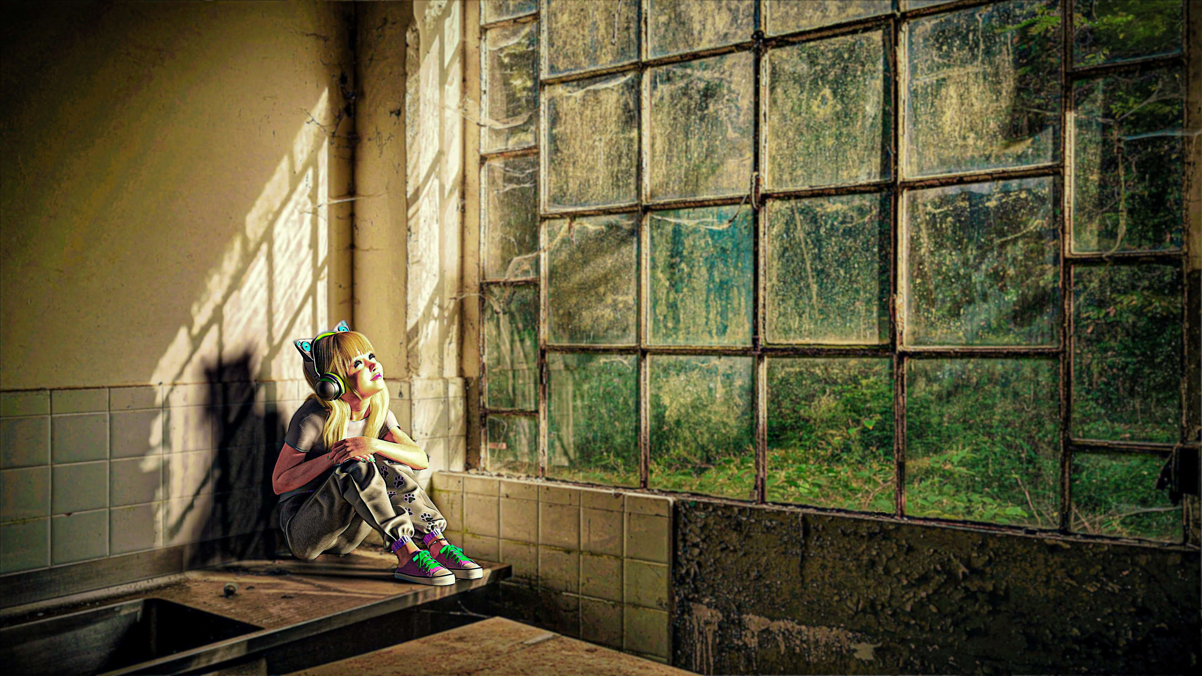 Sunny 3D Render, Digital Art by MaxMaxen