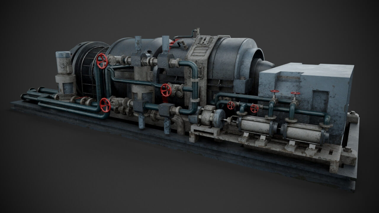 Machinery Devices Pack Vol 1 - 3D Model by maxpsr