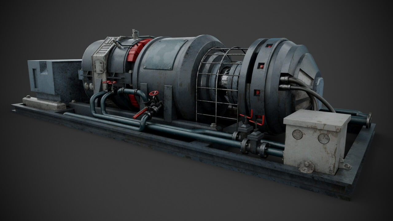 Machinery Devices Pack Vol 1 - 3D Model by maxpsr