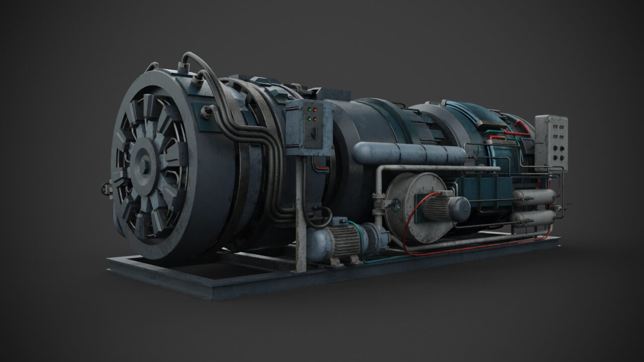 Machinery Devices Pack Vol 3 - 3D Model by maxpsr