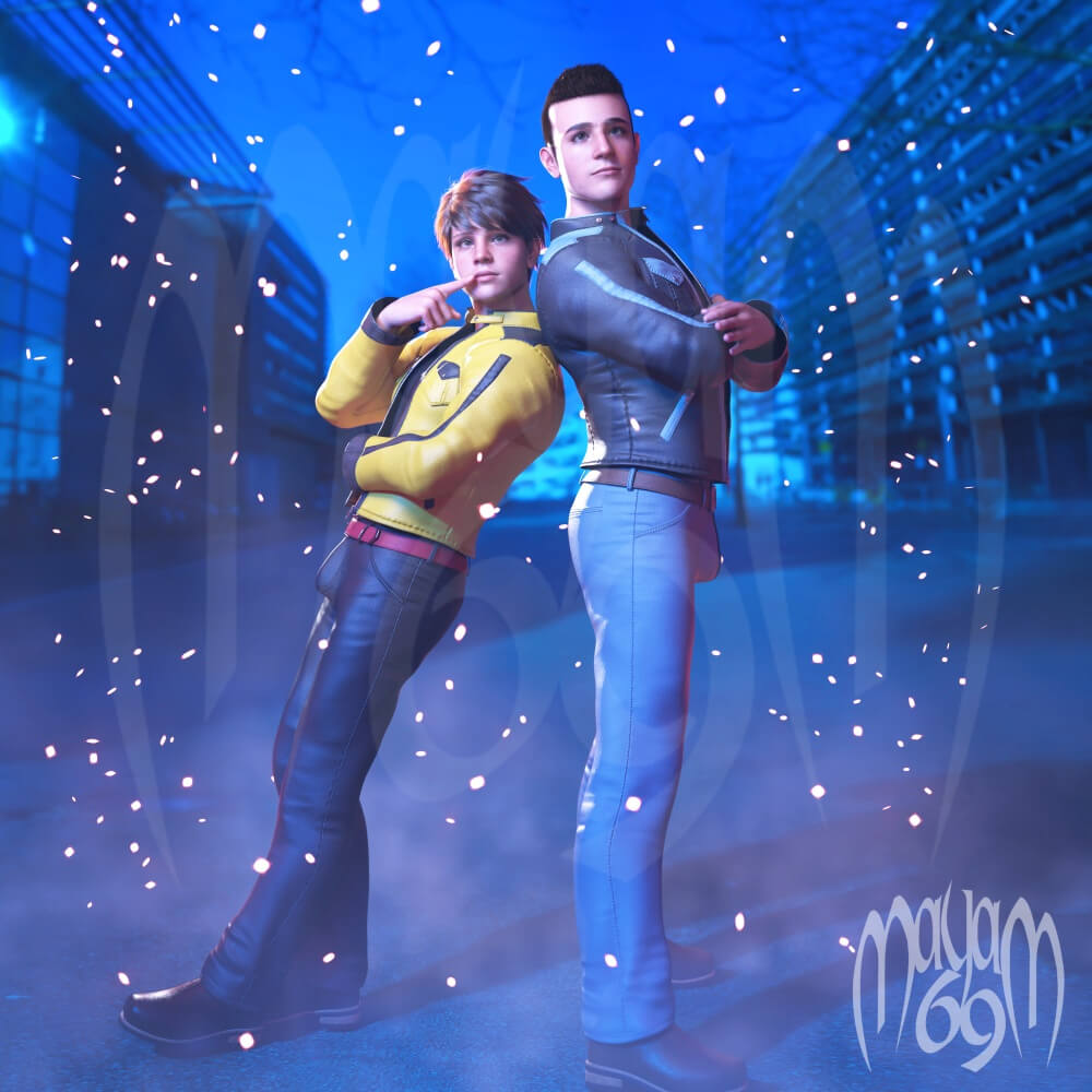 Buddy 3D Render, Digital Art by mayam69