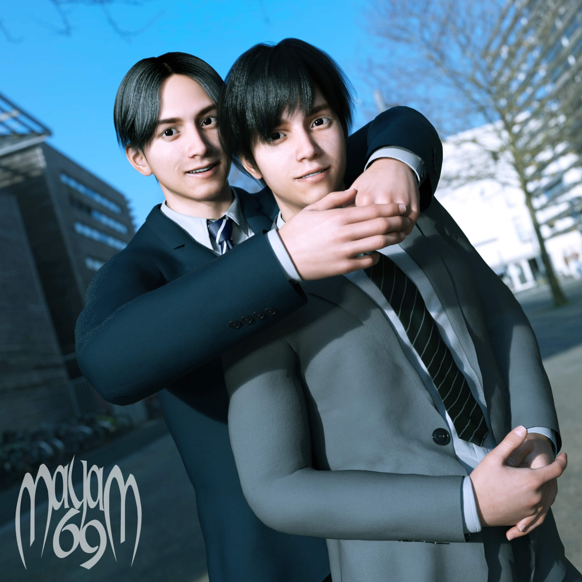 Cherry magic 3D Render, Digital Art by mayam69