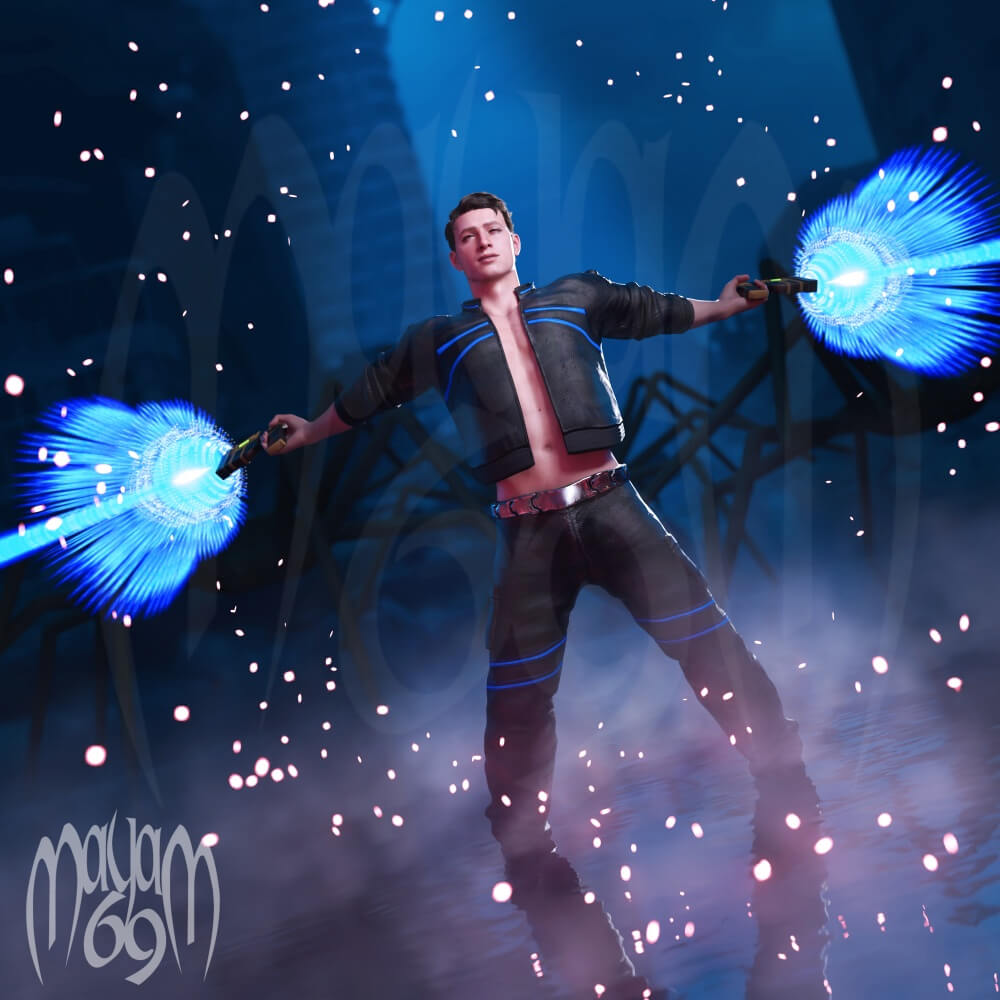Ecstasy 3D Render, Digital Art by mayam69