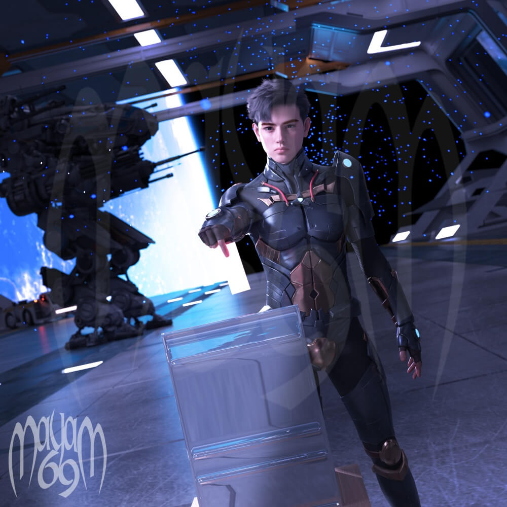 I Wonder if My Vote Will Be Heard Even from Space 3D Render