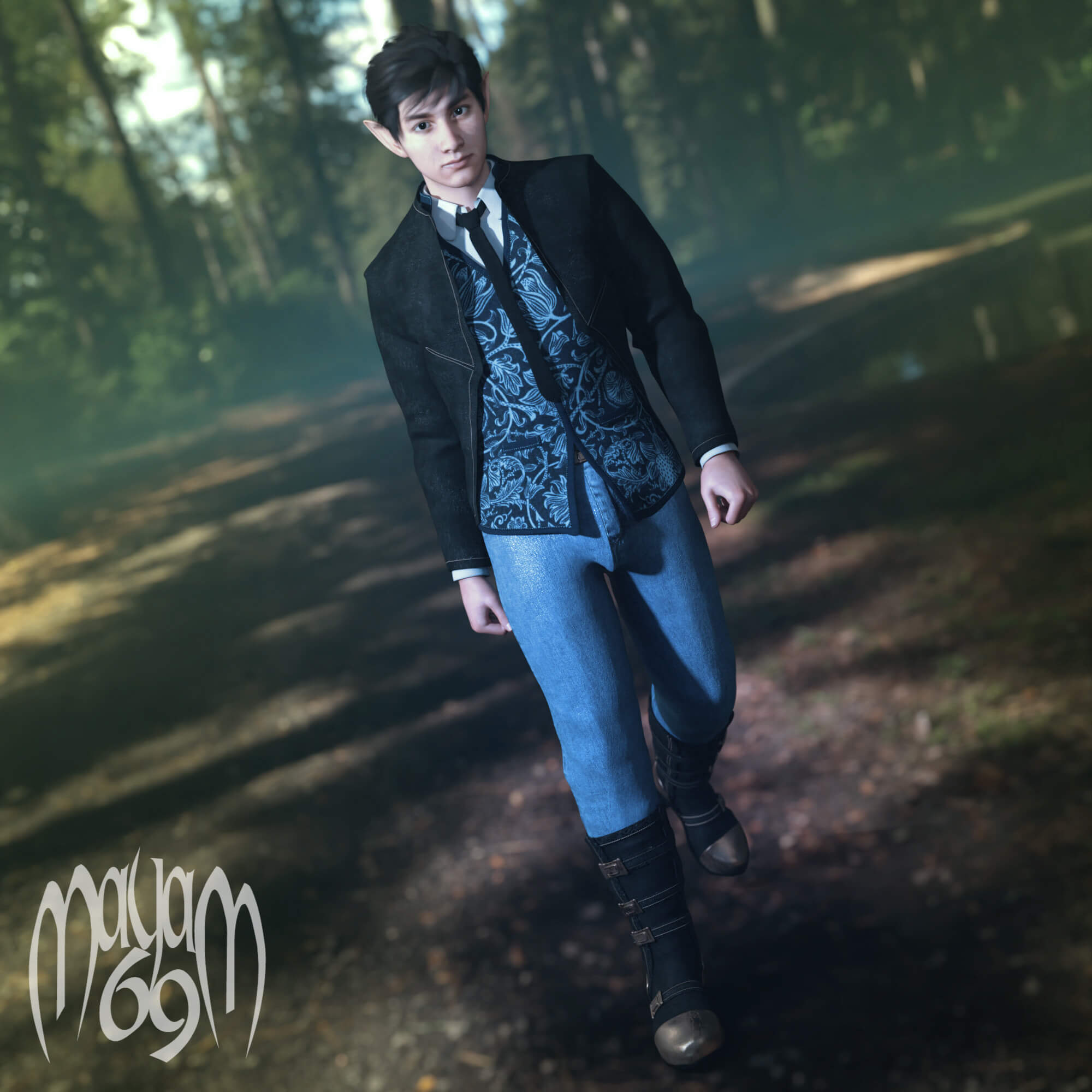 Naoya 3D Render | RenderHub Gallery