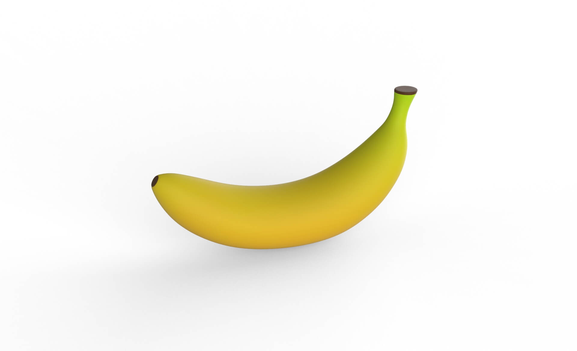 Banana Fruit - Free 3D Model by Mayaz