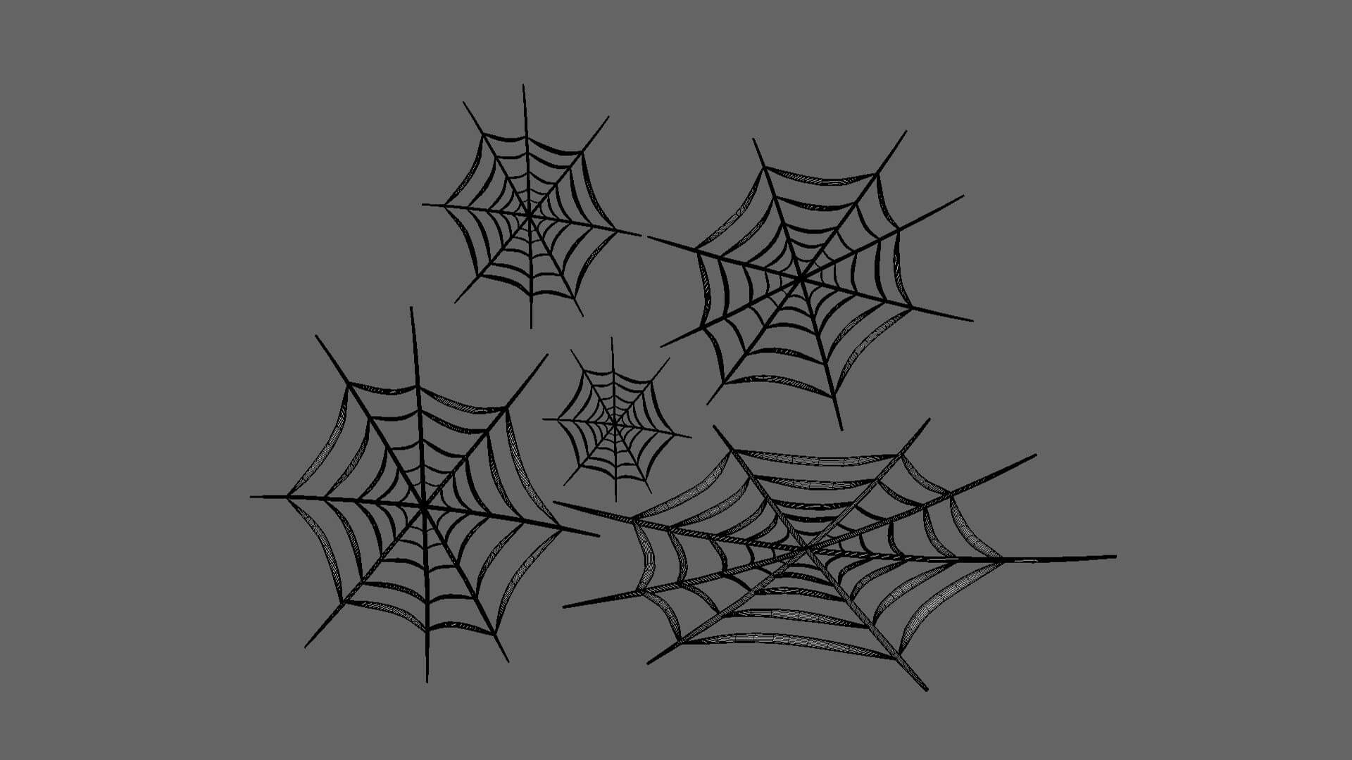 Cobweb Spider - 3D Model by Mayaz