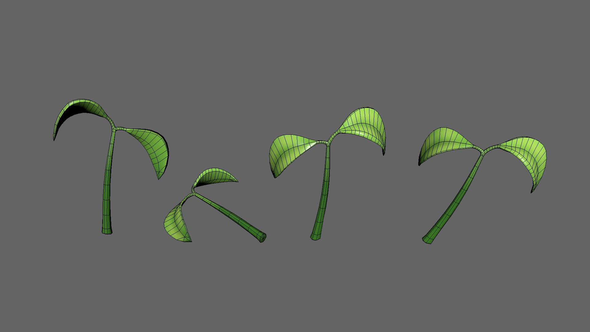 Plant Sprout - 3D Model by Mayaz
