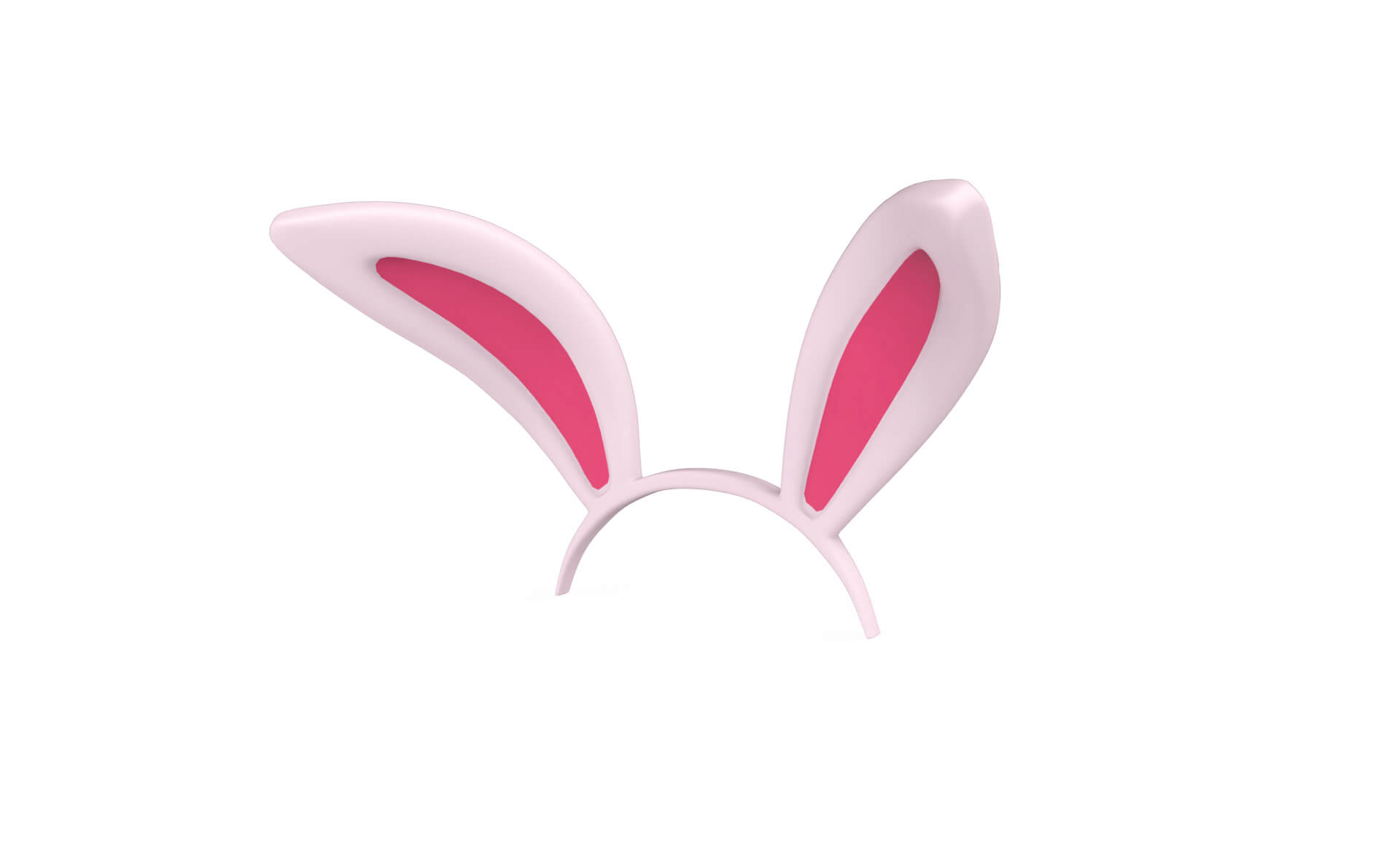Rabbit Headband - 3D Model by Mayaz