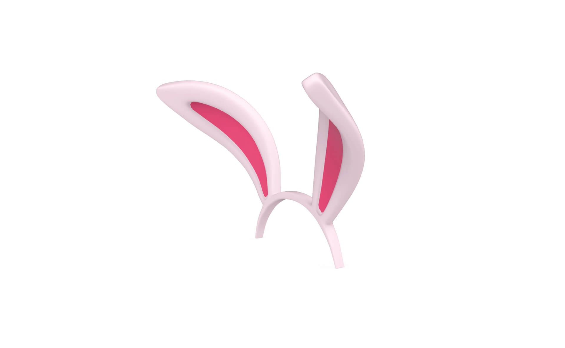Rabbit Headband - 3D Model by Mayaz