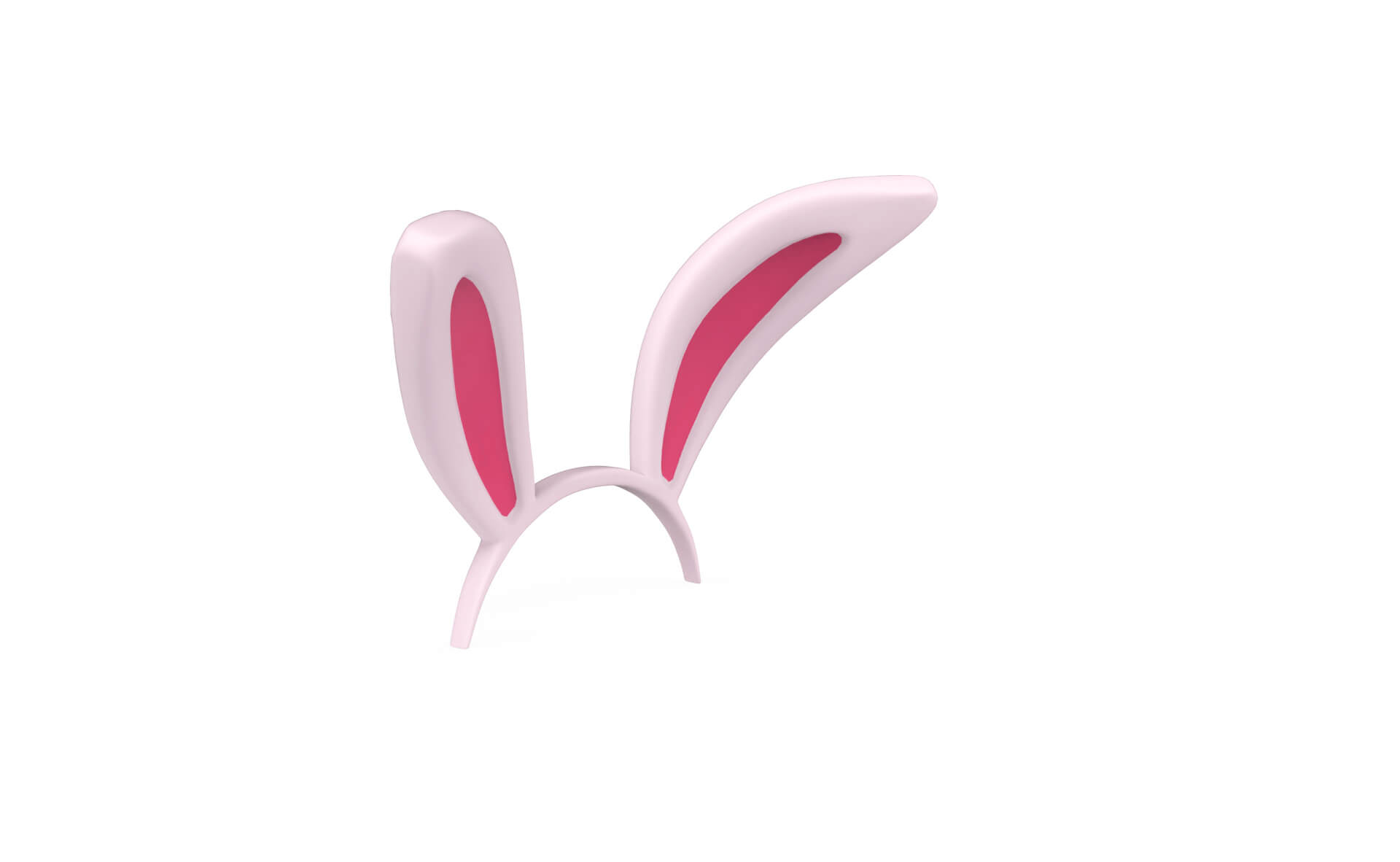 Rabbit Headband - 3D Model by Mayaz