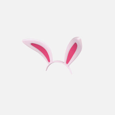 Rabbit Headband - 3D Model by Mayaz