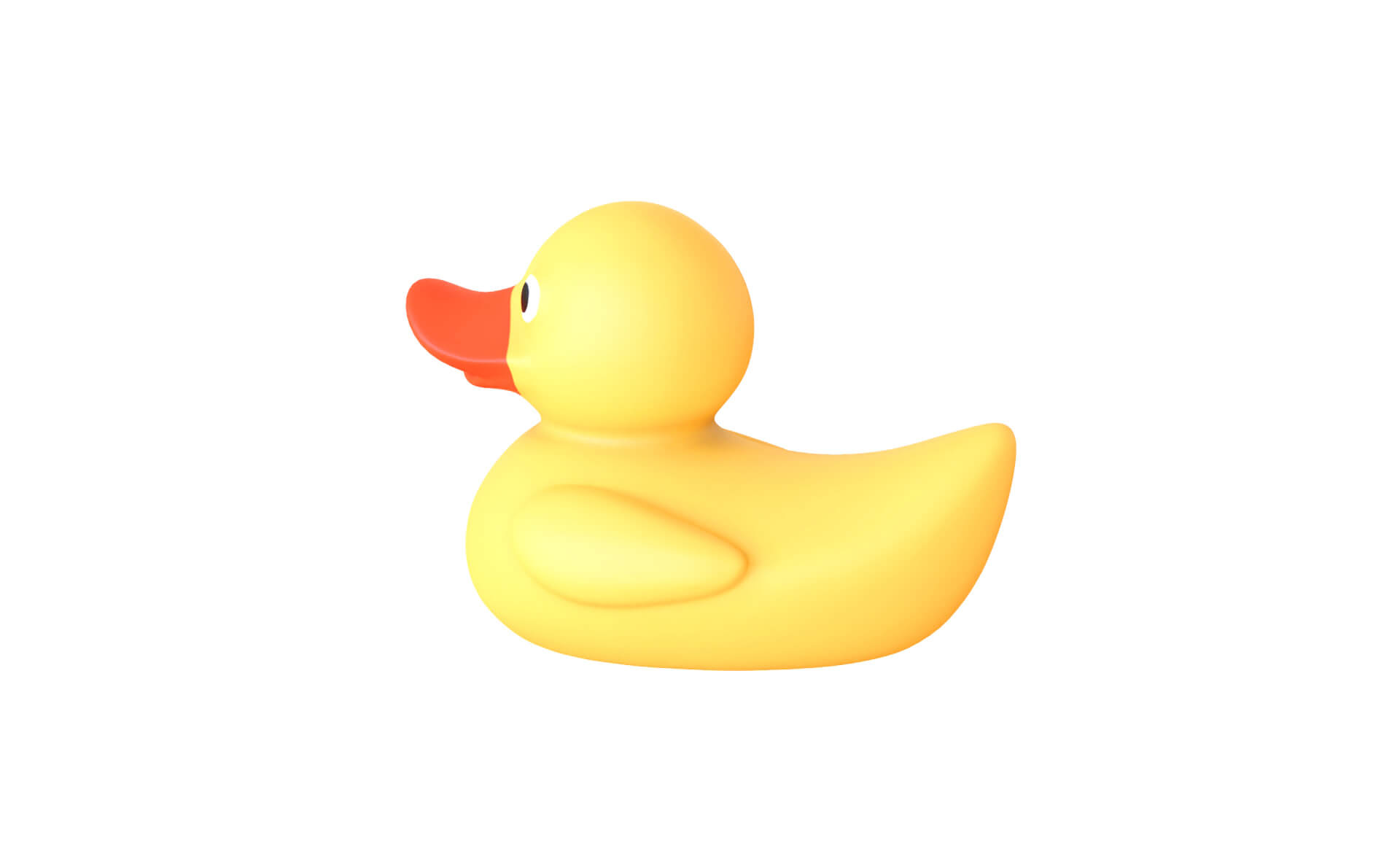 Rubber Duck Cute - 3D Model by Mayaz
