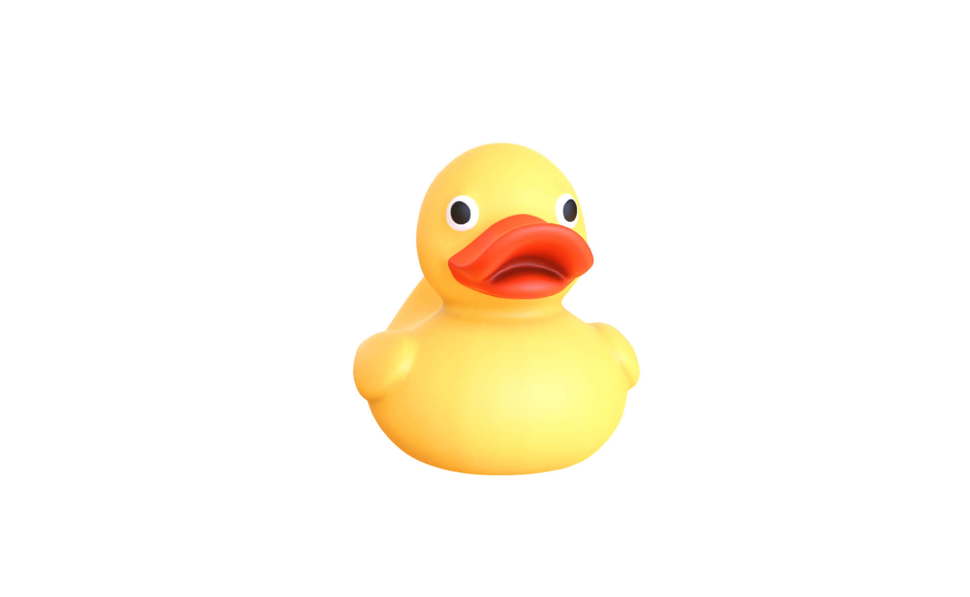 Rubber Duck Cute - 3D Model by Mayaz