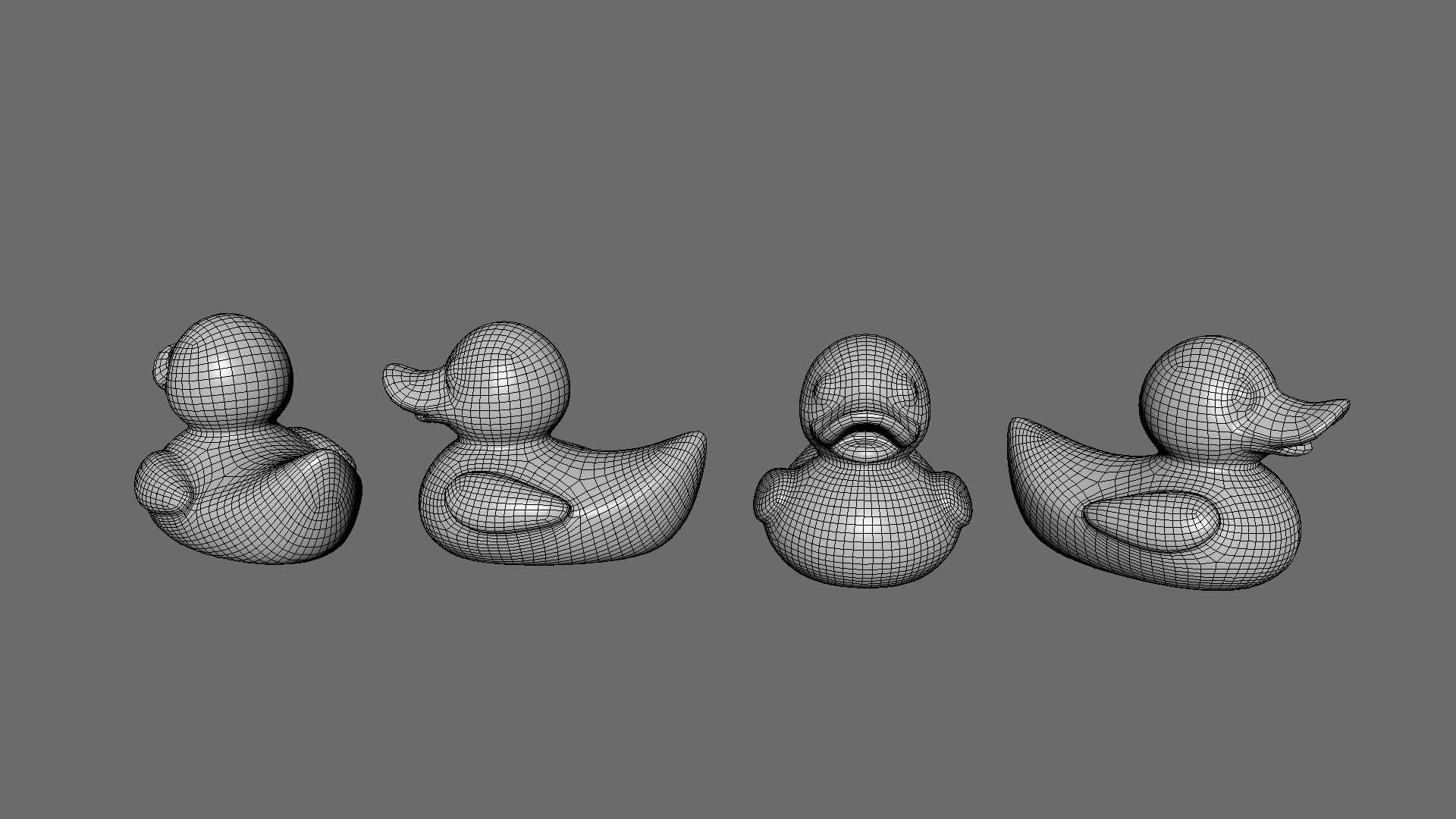 Rubber Duck Cute - 3D Model by Mayaz