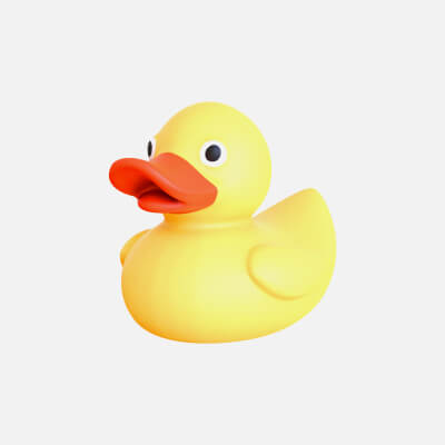Rubber Duck Cute - 3D Model by Mayaz
