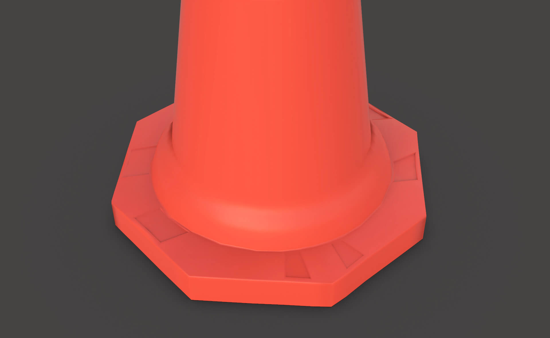 Traffic Cone - 3D Model by Mayaz