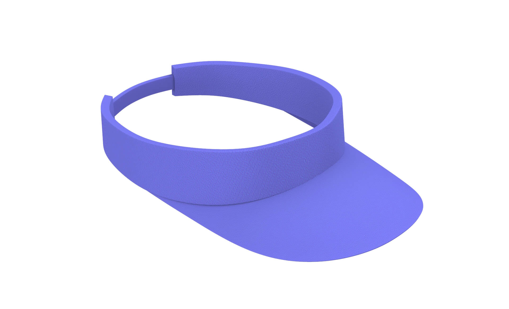 Low-Poly Visor Cap 3D Model by Mayaz