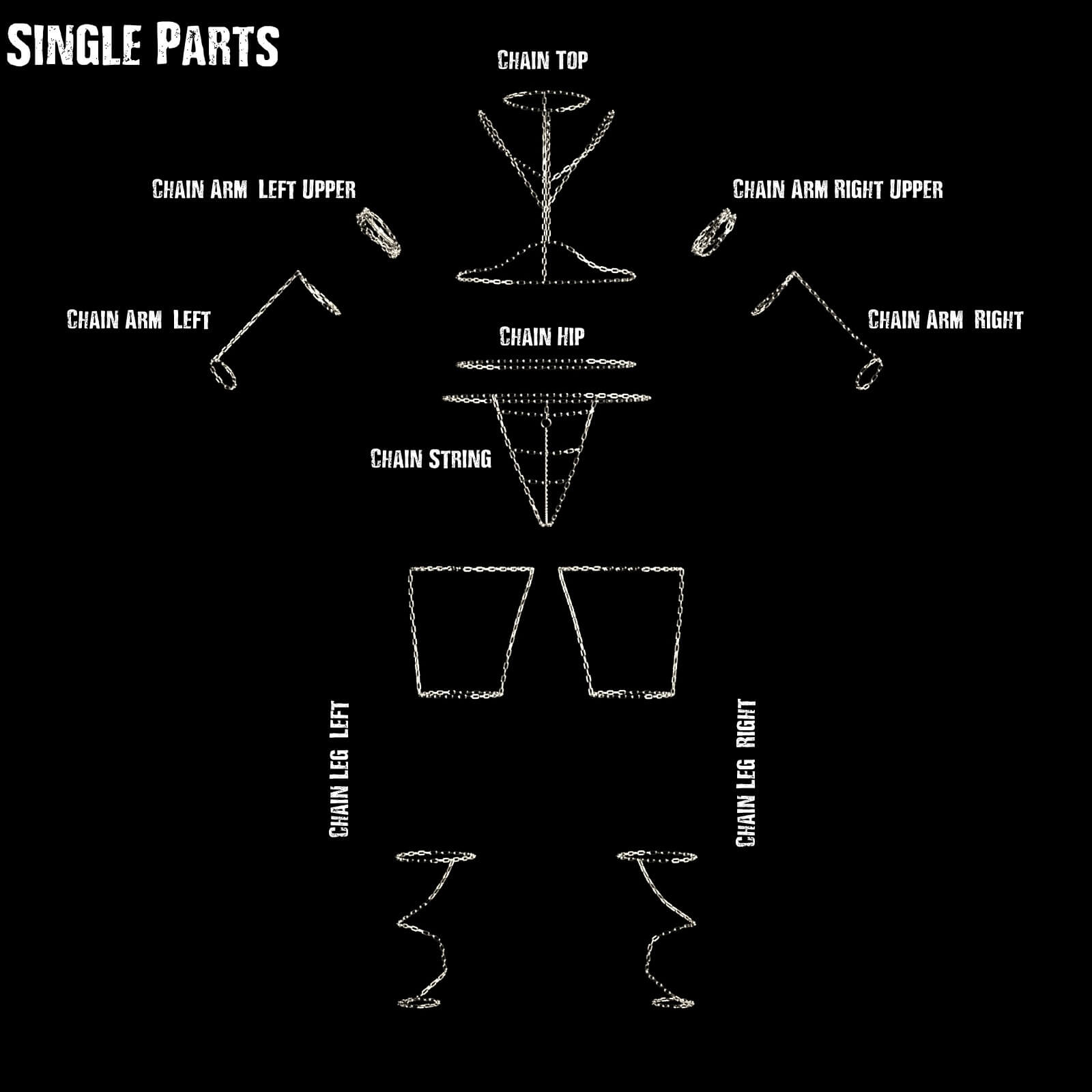 Chained I Outfit Blender Version (.blend and .obj) - 3D Model by mbit