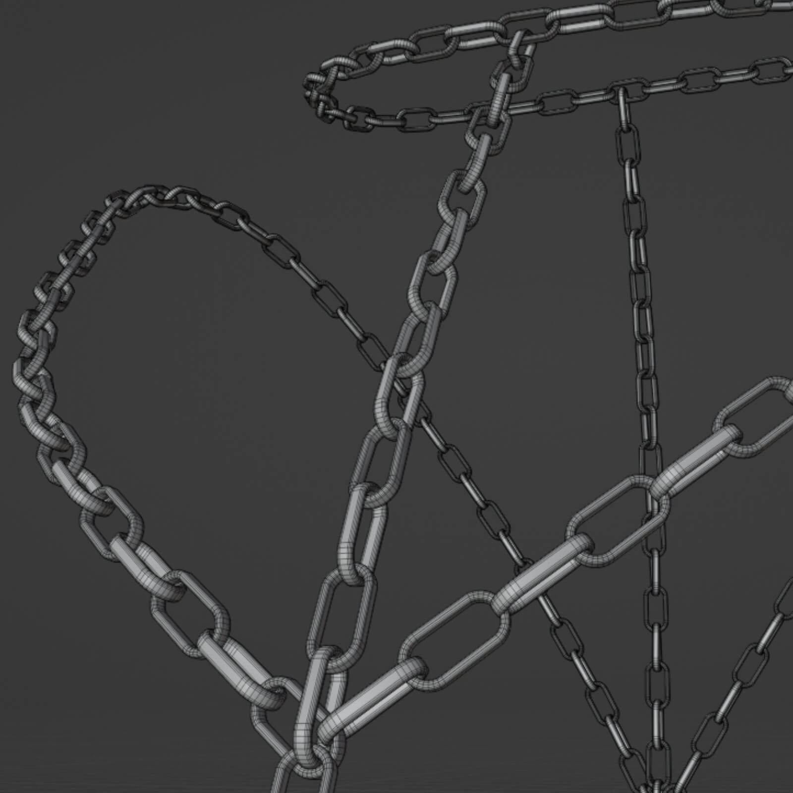 Chained I Outfit Blender Version (.blend and .obj) - 3D Model by mbit