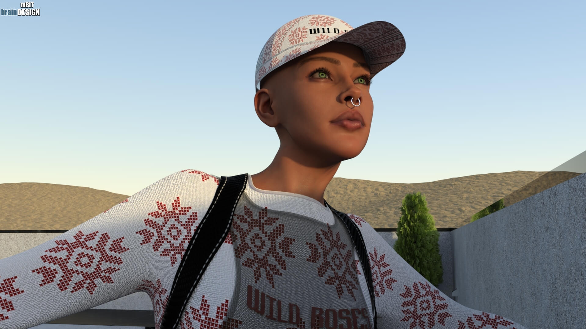 Afternoon 3D Render, Digital Art by mbit