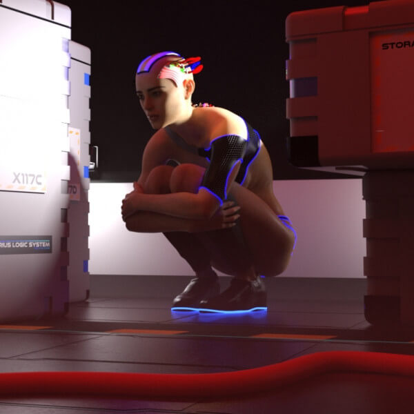 Power Girl 3d Render Renderhub Gallery
