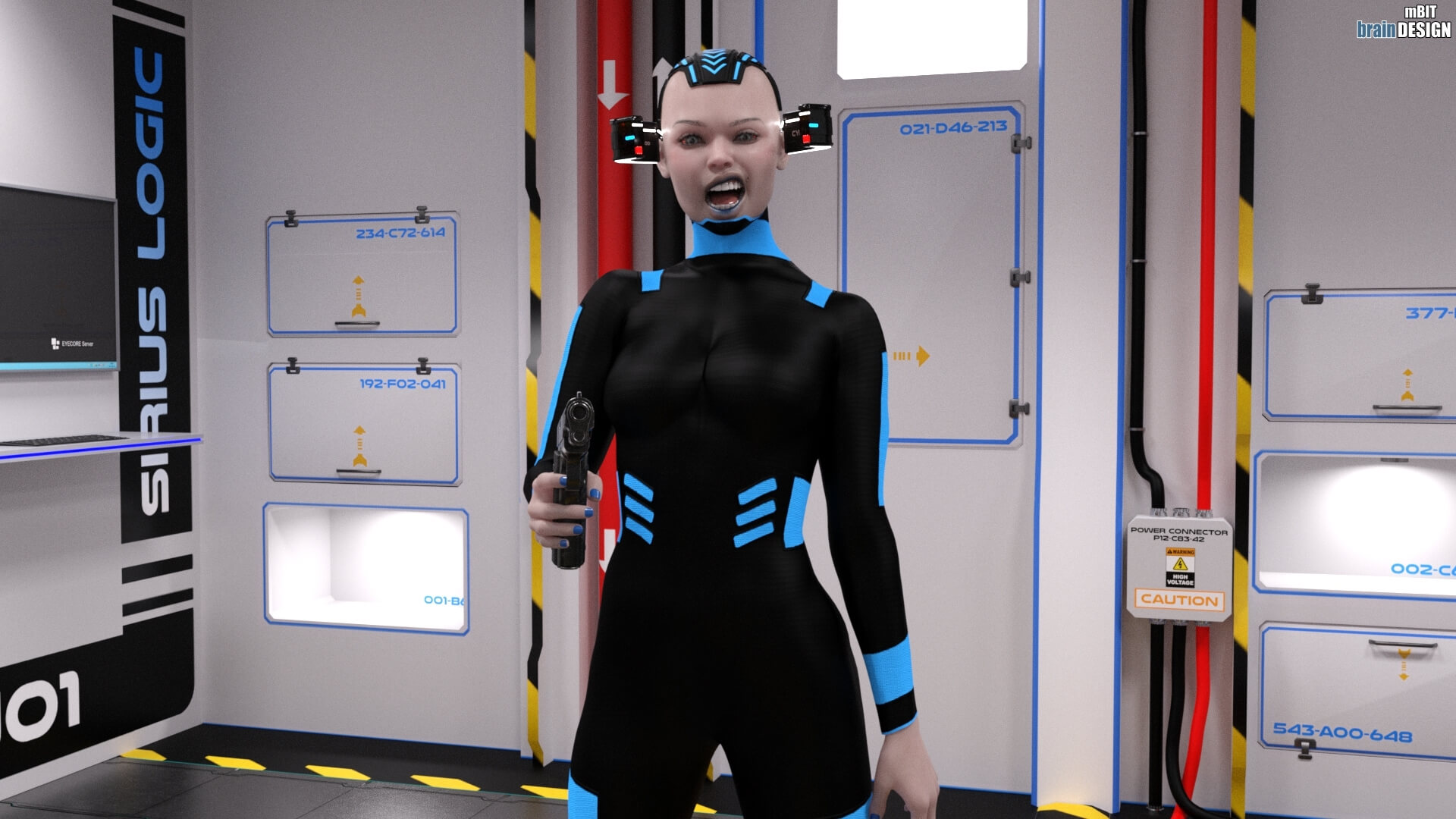 Angry 3D Render, Digital Art by mbit