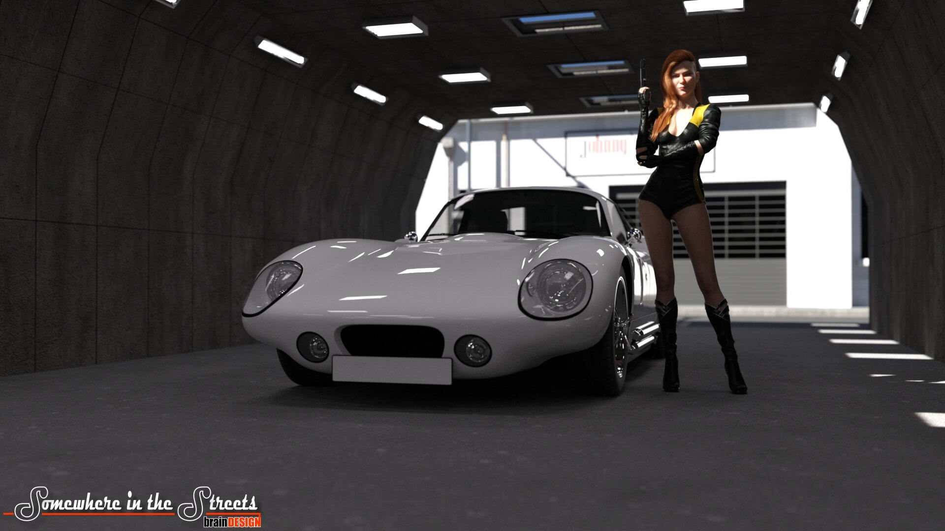 Bond Girl 3D Render | RenderHub Gallery