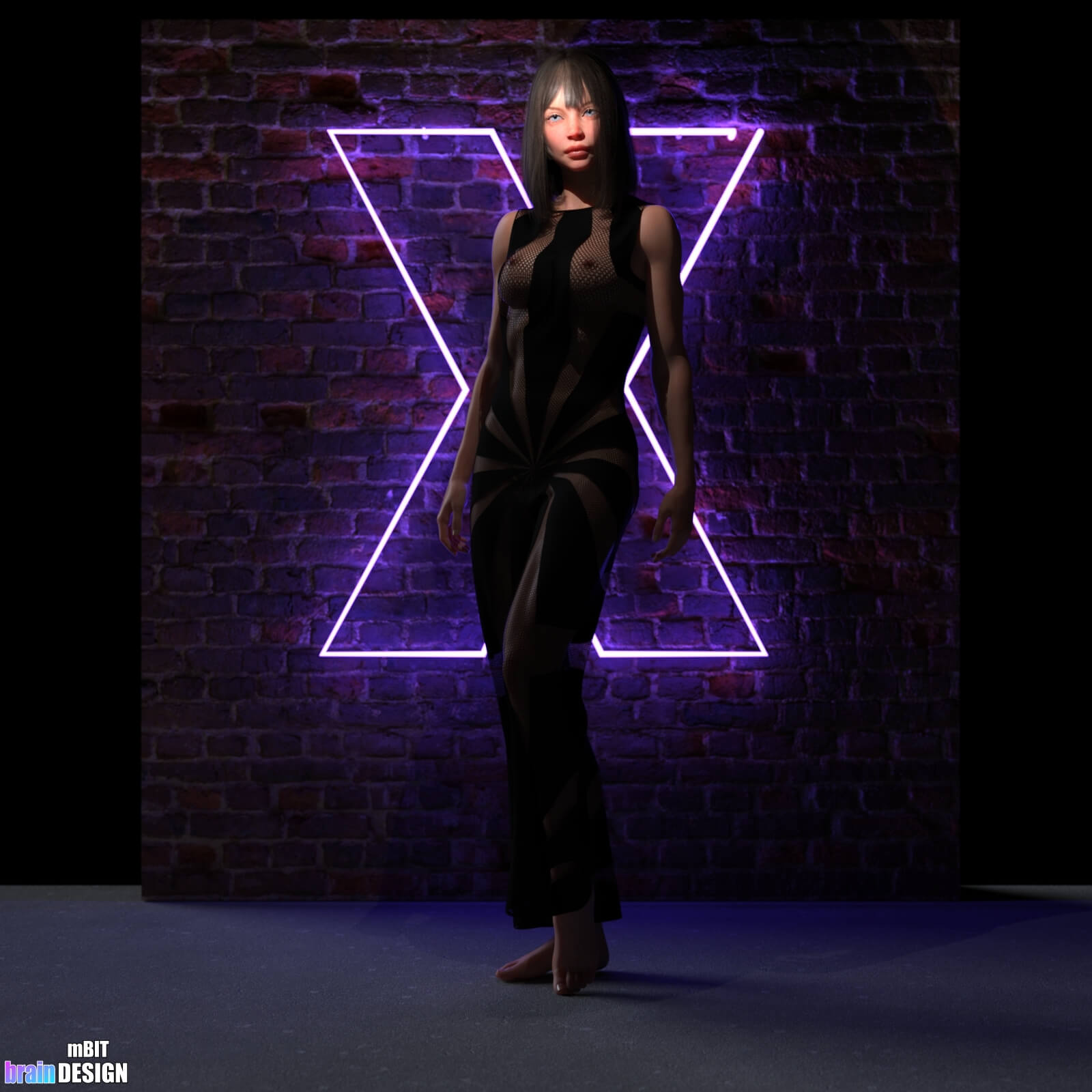 Crew Neck 3D Render, Digital Art by mbit