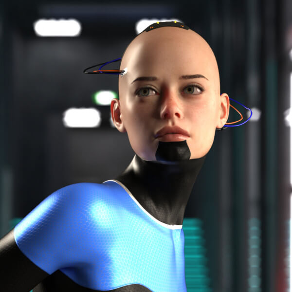 CyberNOID 3 3D Render | RenderHub Gallery